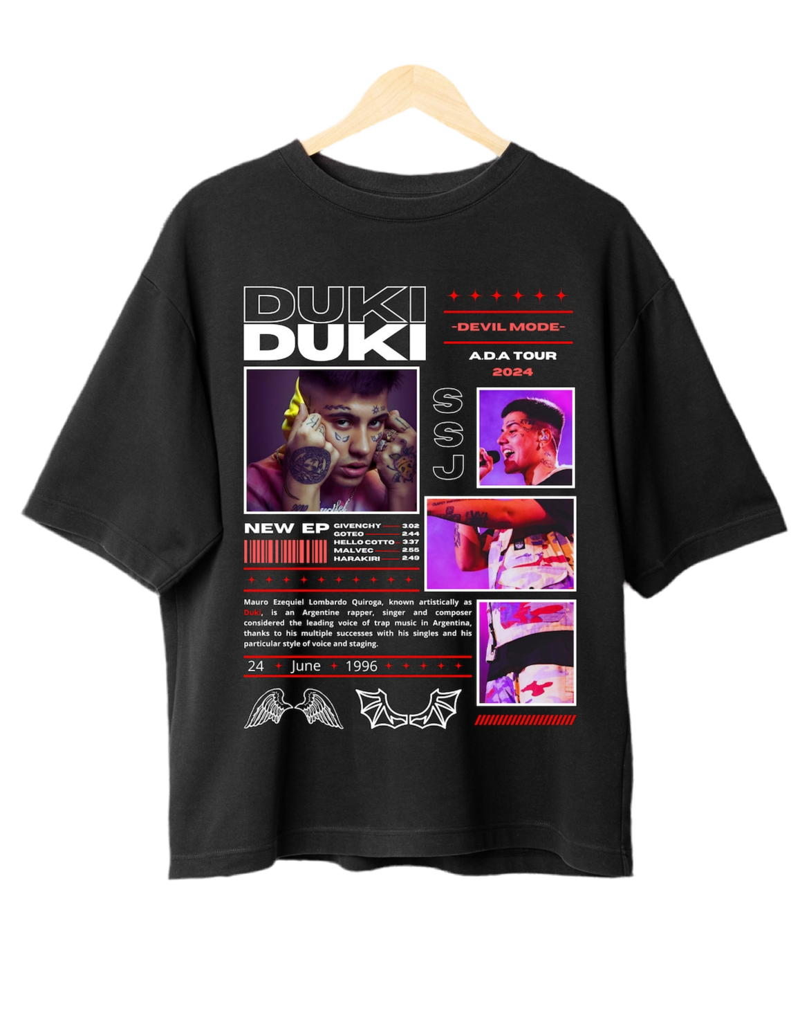 Remera Duki – Bamtelas